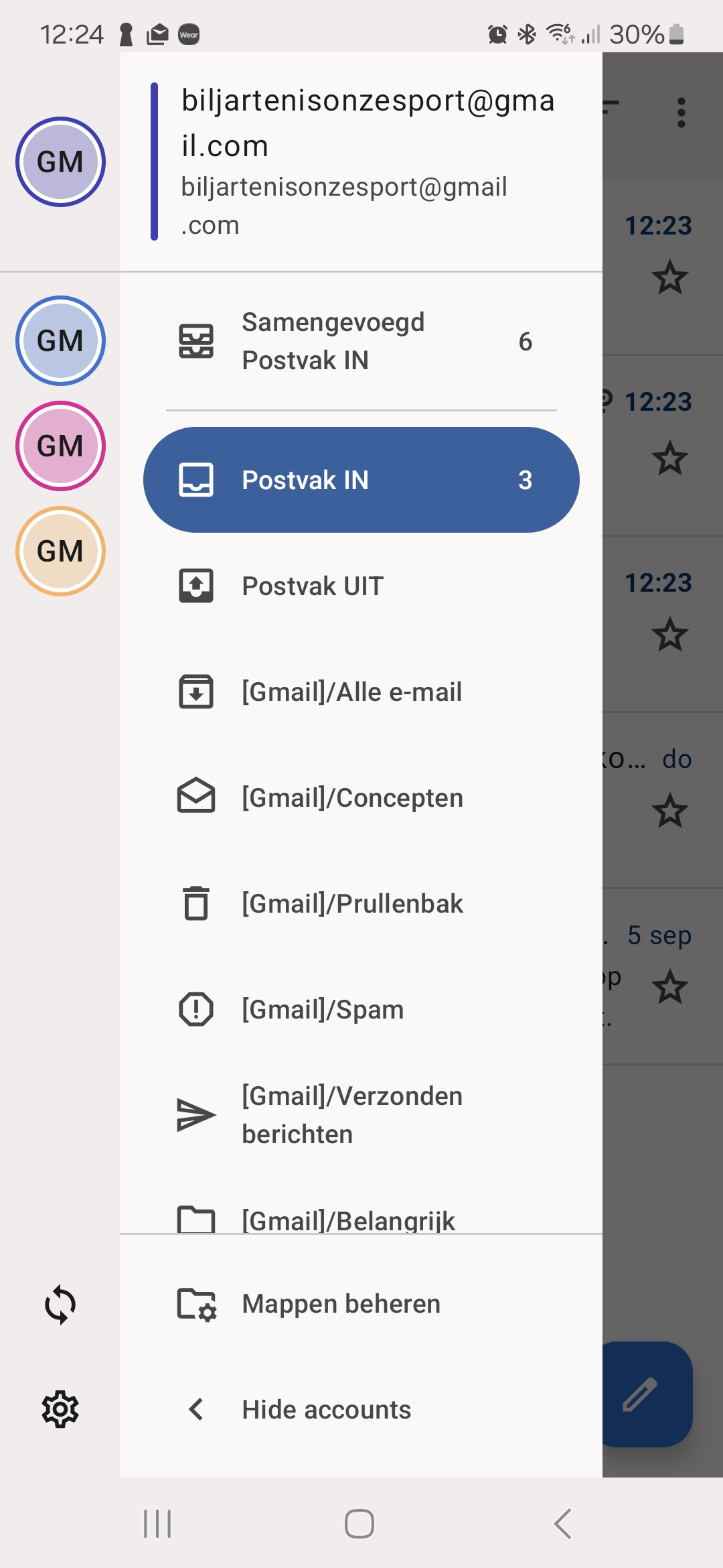 mozilla thunderbird on iphone