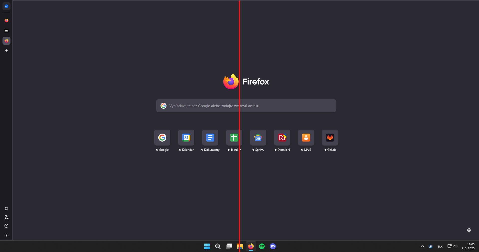 Centering home screen when using vertical tabs - Mozilla Connect