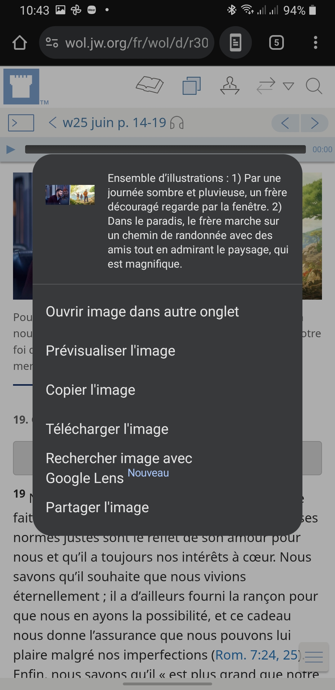 Display alt text on long press on image - Mozilla Connect